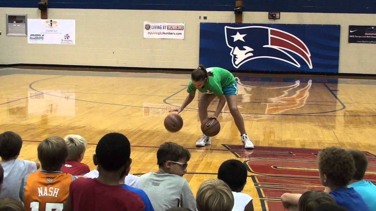 Elite Hoops Basketball:Living by Numbers-2 Ball Power Dribble with Zoe ...