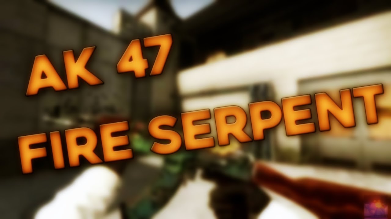 AK-47 Fire Serpent HD [Stickers] Para CS 1.6 | Com Sons do CS:GO ...