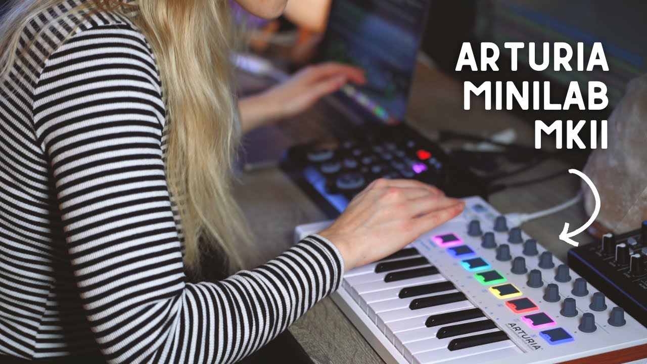 composing ambient soundscapes with my arturia minilab mk2 🎹 - YouTube