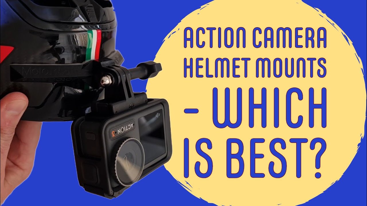 3 Action camera mounts for your helmet! #Chinmounts #Motoradds # ...