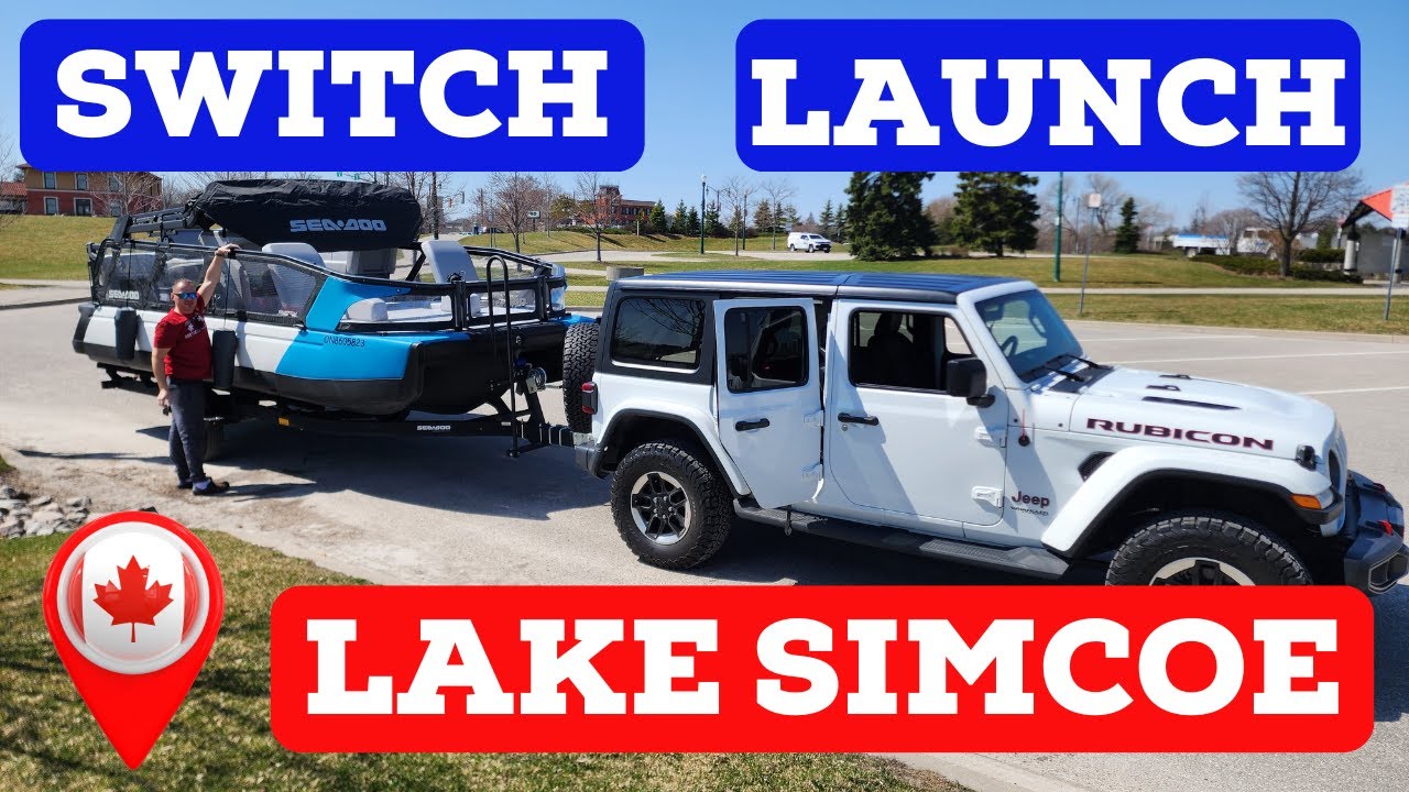 You Won't Believe This Seadoo Switch's Epic First Launch on Lake Simcoe ...