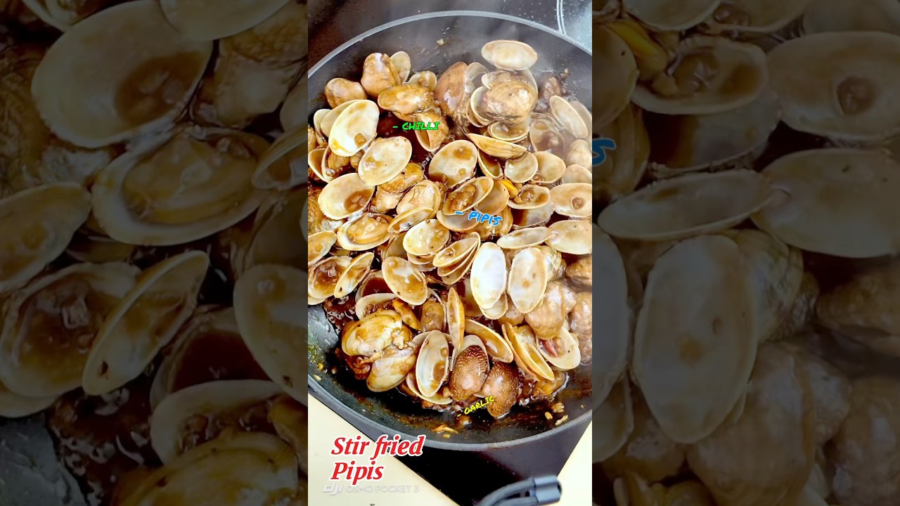 Chinese-Style Pipis Stir-Fry | Restaurant-Style at Home! | Easy Seafood ...