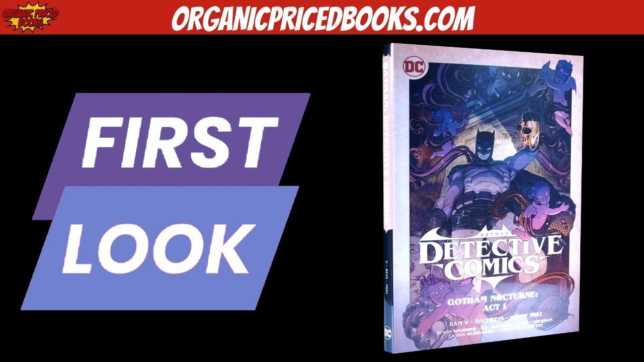 BATMAN: DETECTIVE COMICS Gotham Nocturne Act 1 FIrst Look - YouTube