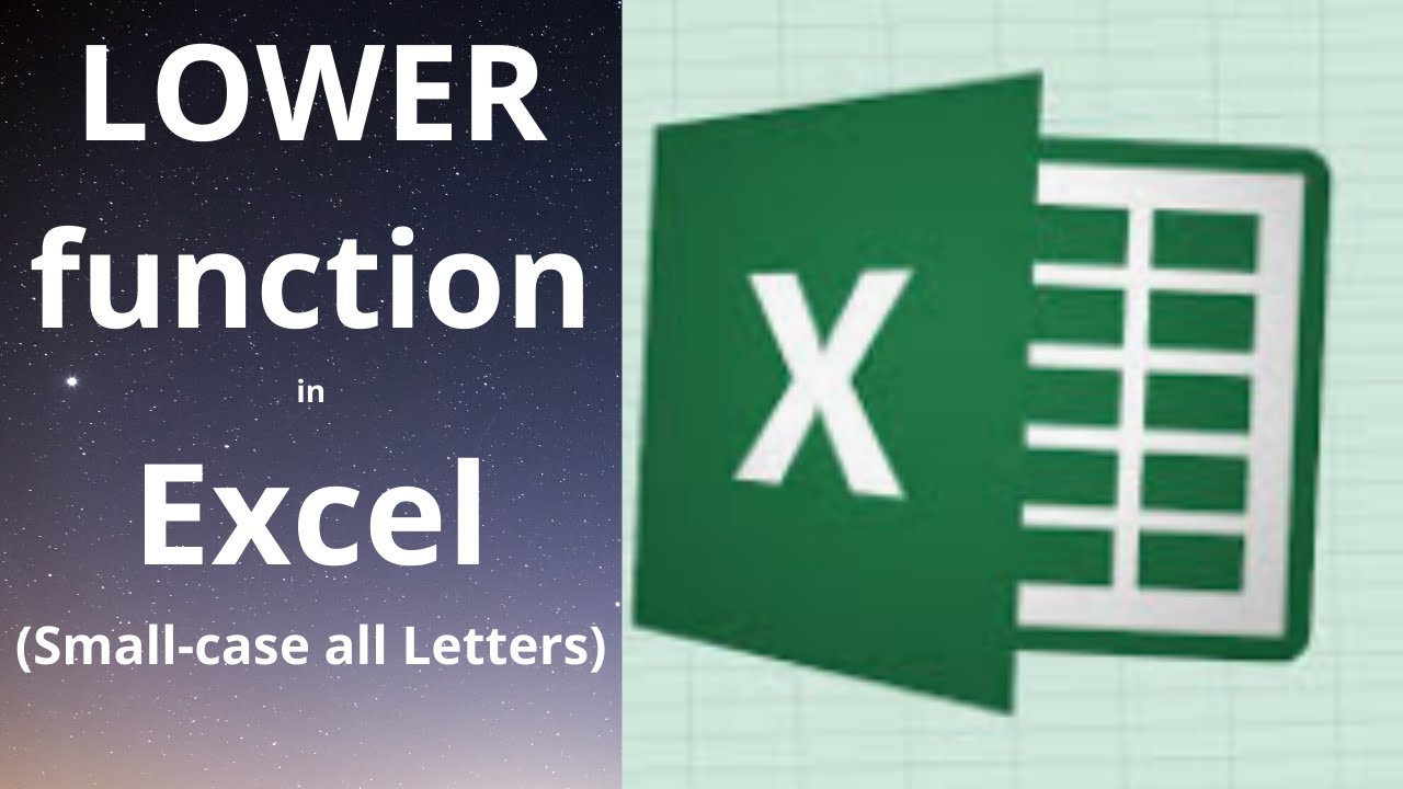 How To Use LOWER Function In Excel Convert Srings To Lower Case In How To Use LOWER Function In Excel Convert Srings To Lower Case In