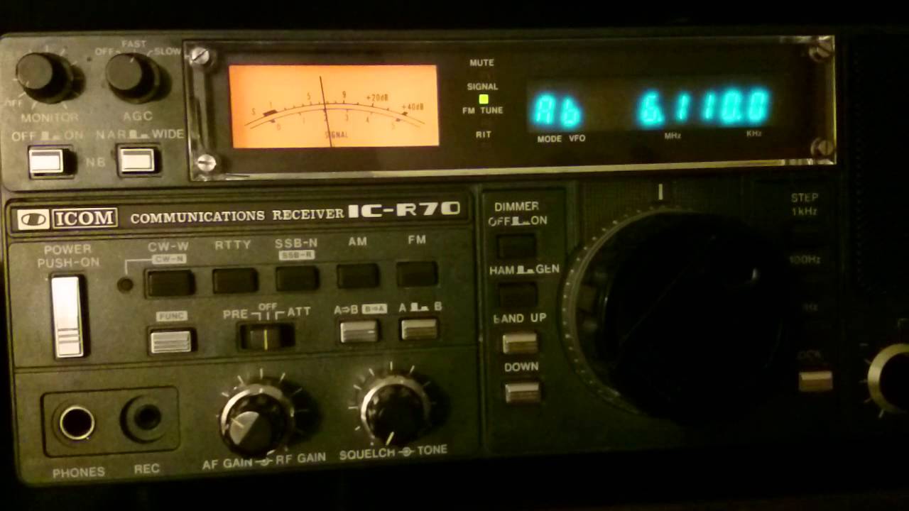 Radio Fana on 6110 kHz with good signal - YouTube