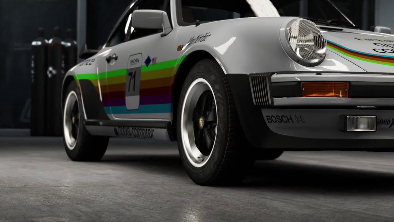 1982 Porsche 911 Turbo 3.3 Apple Computer Livery - YouTube