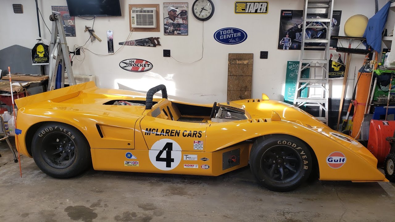 McLaren M8 build Manta Mirage CAN-AM build - YouTube