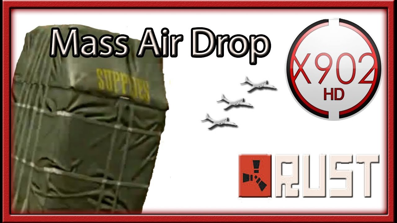Rust | Mass Air Drops On Our New Server | All Are Welcome! - YouTube