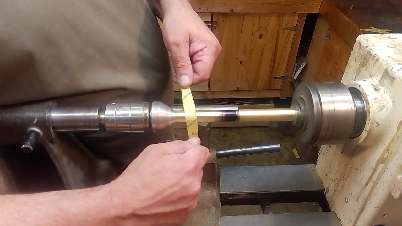 Ferrules Part 5 - Turning, adding decorative lines - YouTube