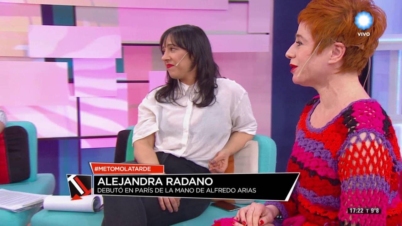 Alejandra Radano en Tomate la tarde - YouTube