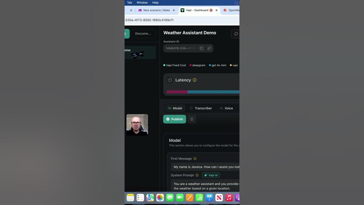 Build a No-Code Voice Assistant with Make.com, VAPI & OpenWeatherMap! - YouTube