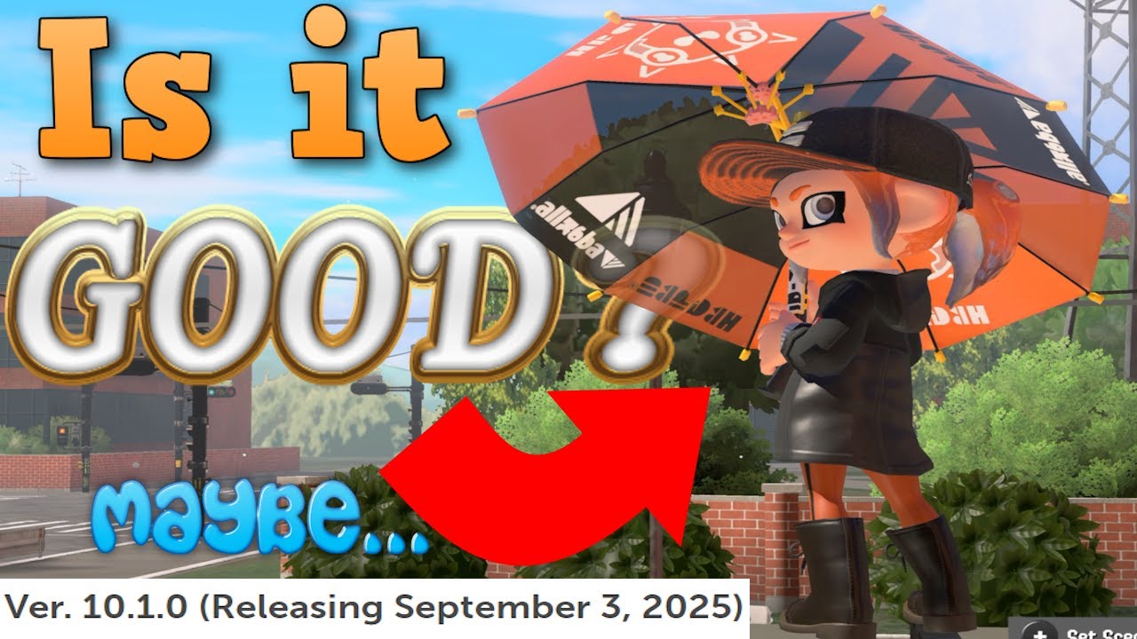 Brella PRO Analyzes Patch Notes! (Splatoon 3 - Version 10.1.0) - YouTube