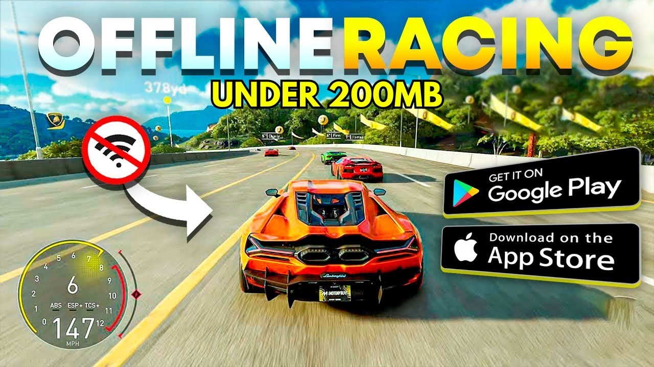 [HIGH GRAPHICS] Best 5 Racing Games For Android under 200MB | Offline ...