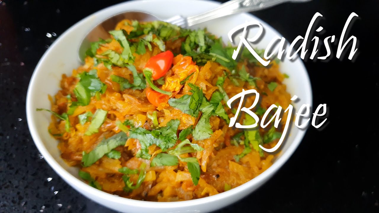 spicy radish bajee with dry shrimp মূলা চিংড়ি শাটকি ভাজি - YouTube