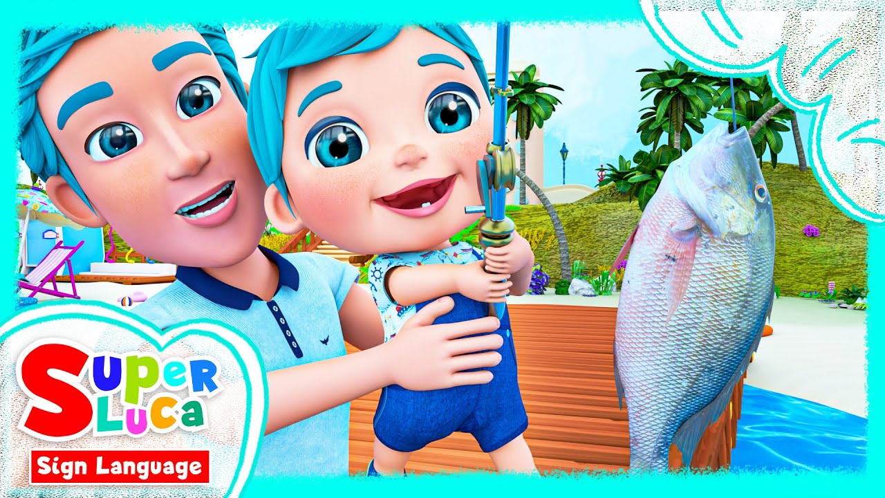 12345 Once I Caught a Fish Alive | Nursery Rhymes & Kids Songs | Super ...