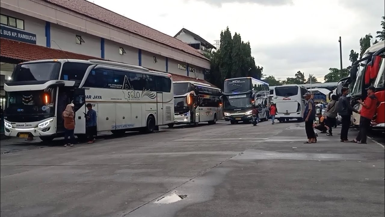 MULAI KERING LIPUTAN SORE TERMINAL KP RAMBUTAN - YouTube