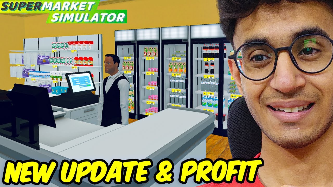 SPENDING 10000 DOLLARS | Supermarket Simulator New Update | Supermarket ...
