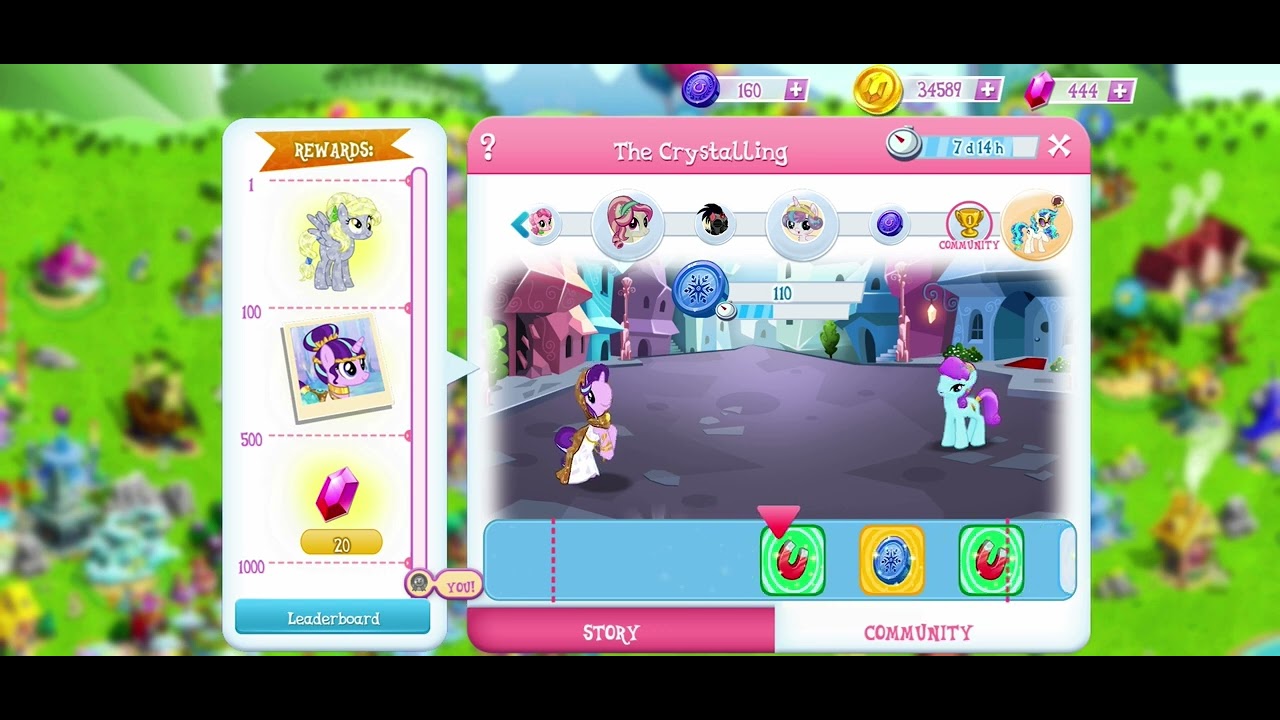 My little pony: Magic Princess: The Crystalling challenge - YouTube