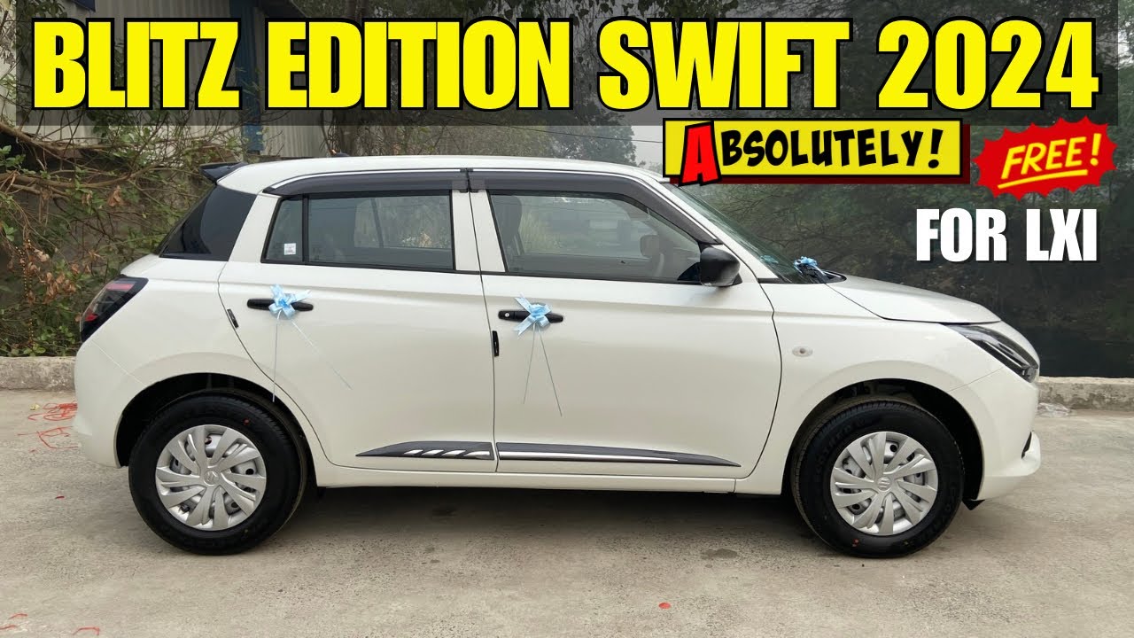 New Maruti Swift 2024 Blitz Edition 🤩 Accessories Worth ₹49,990 ...
