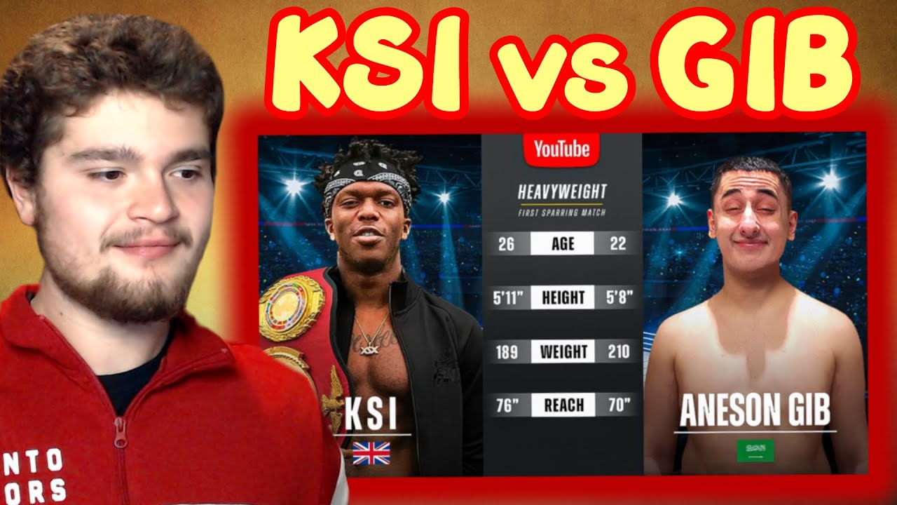 KSI vs GIB | FIRST EVER SPARRING MATCH (Reaction) | Fat Rick - YouTube