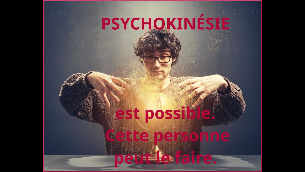 PSYCHOKINÉSIE - cette personne peut le faire.Appareil de télékinésie # ...