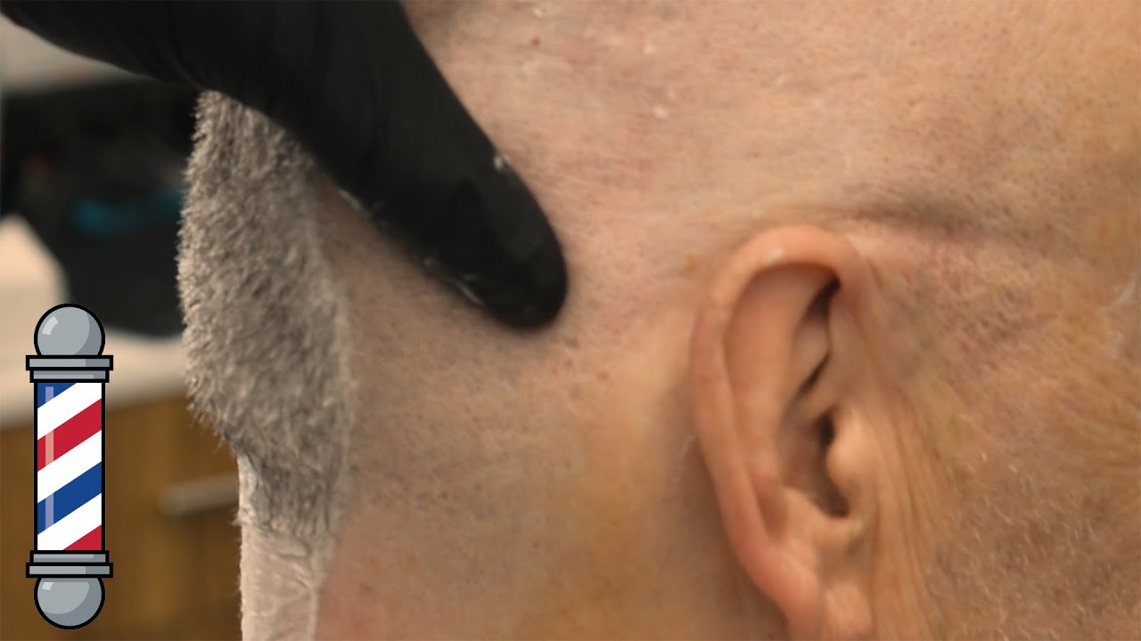 Warm Head Shave. Showcase. (Legends Barbershop) - YouTube
