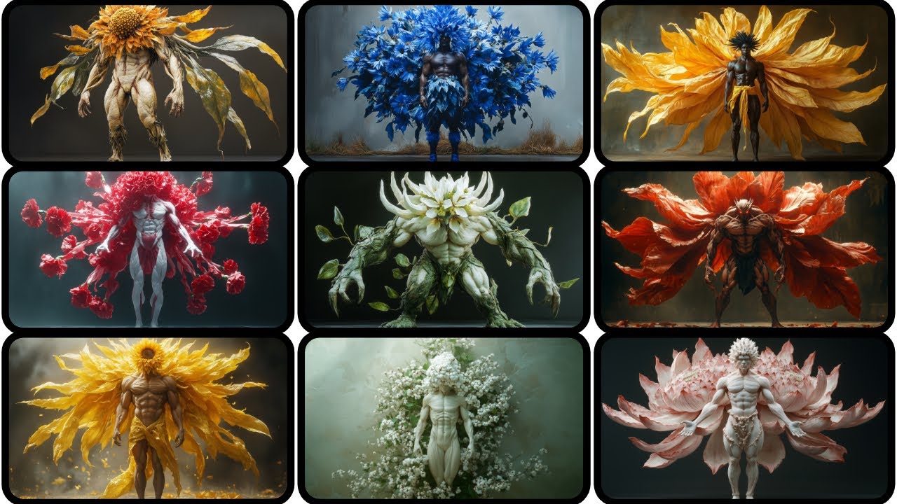 Fusion of Flowers Creates HYBRID BEASTS Across Different Countries ...