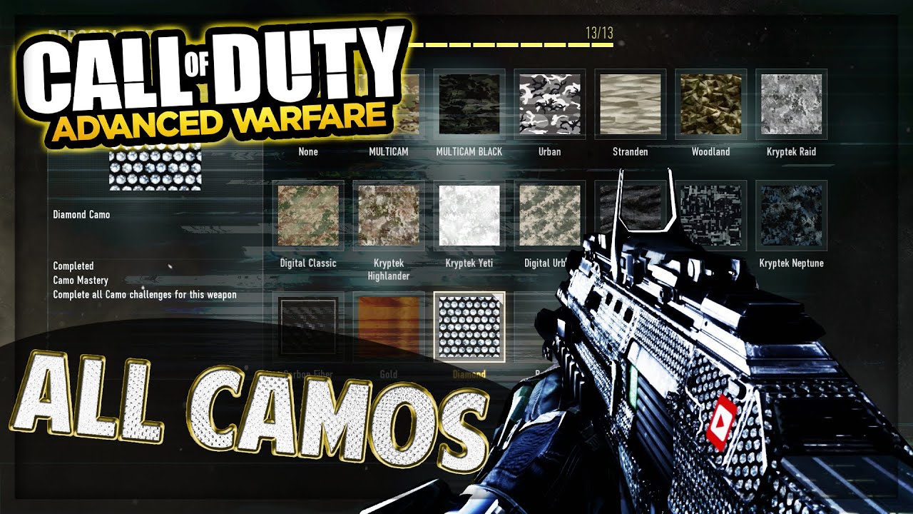 Diamond Camo Advanced Warfare