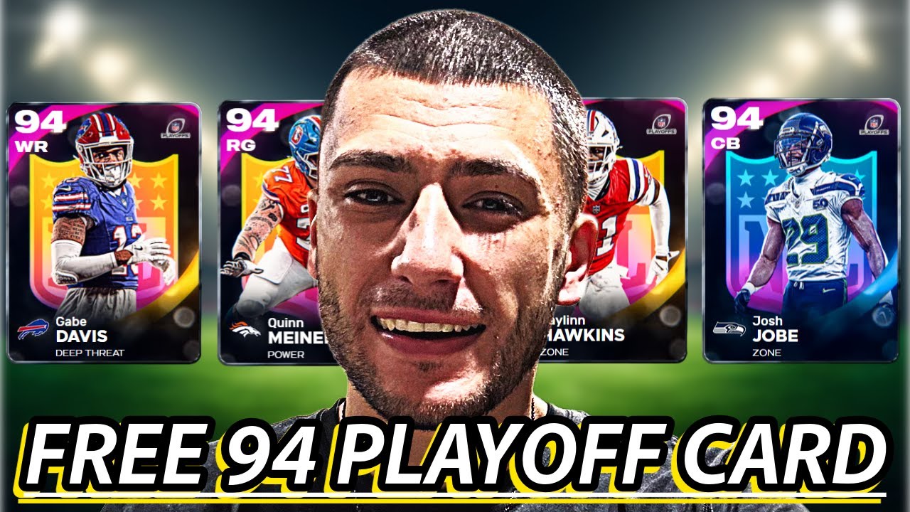 The Best FREE 94 Overall Playoff Cards to Choose in Madden 26 Ultimate ...