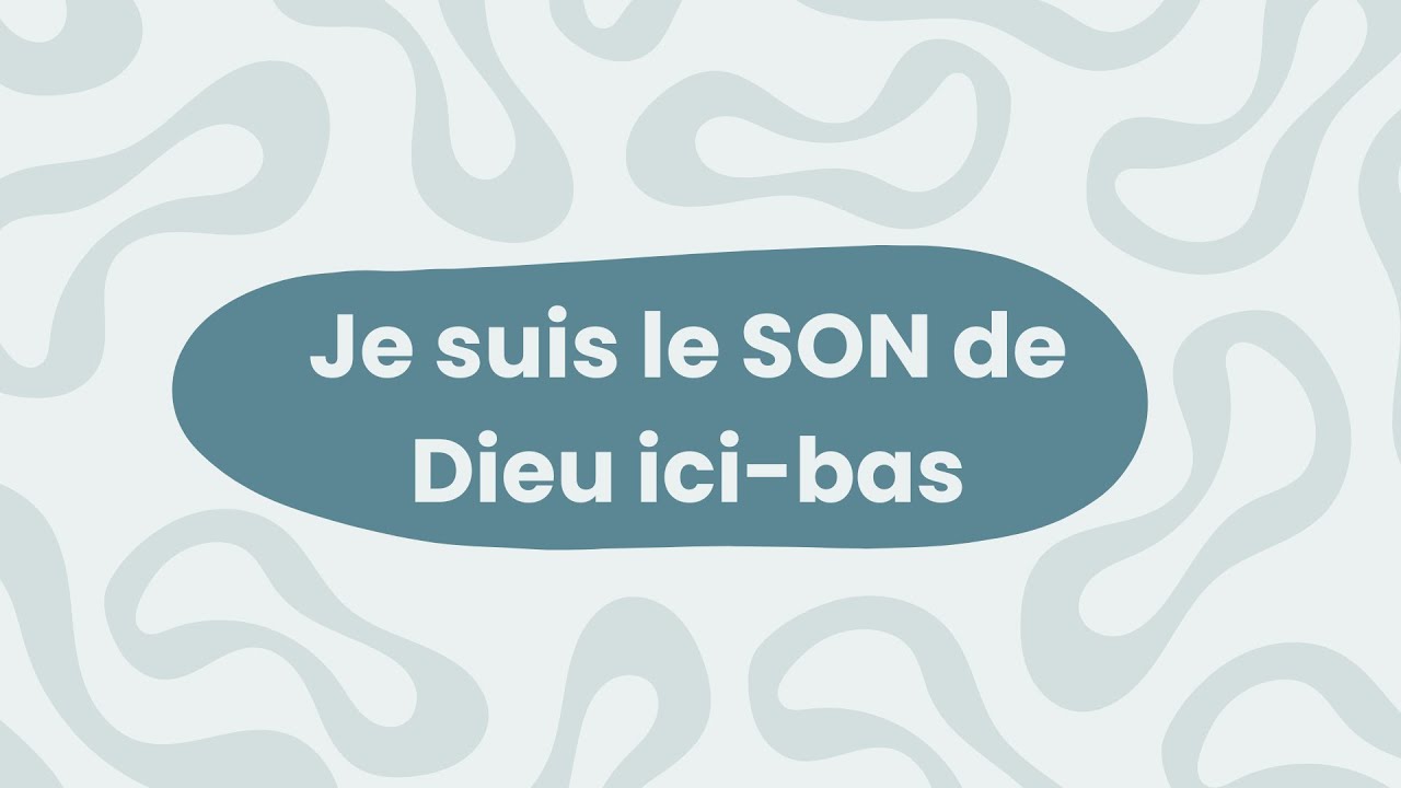 Je suis le SON de Dieu ici-bas / Pasteur Joseph PIERRE / Centre ...