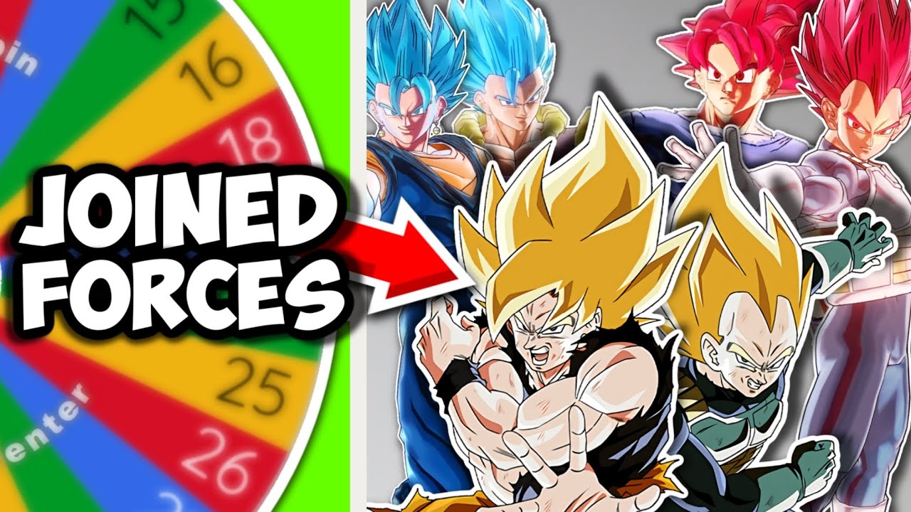 I randomized the Joined Forces team in Dokkan Battle - YouTube