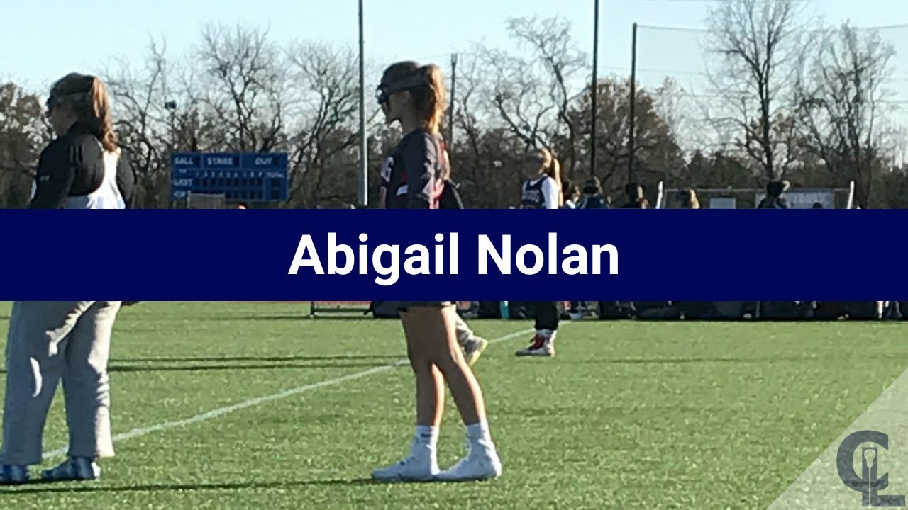 Abigail Nolan Lacrosse Highlights - NJ 2022 - Att, Mid, Def, Draw - YouTube