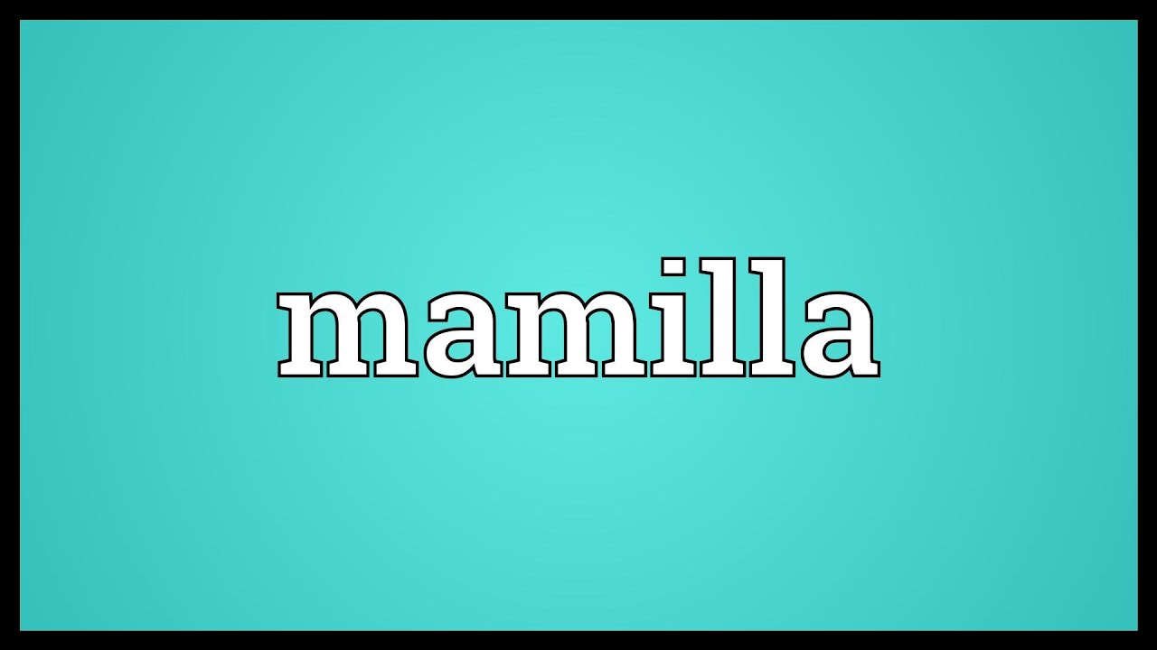 Mamilla Meaning - YouTube