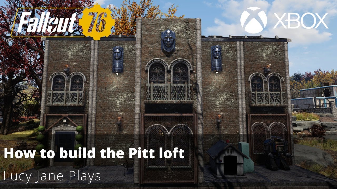 Fallout 76 - How to build the Pitt Loft - YouTube