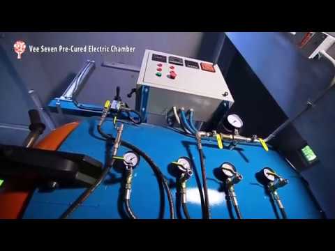 Tyre Retreading Machine- Pre Cured Electric Chamber - YouTube