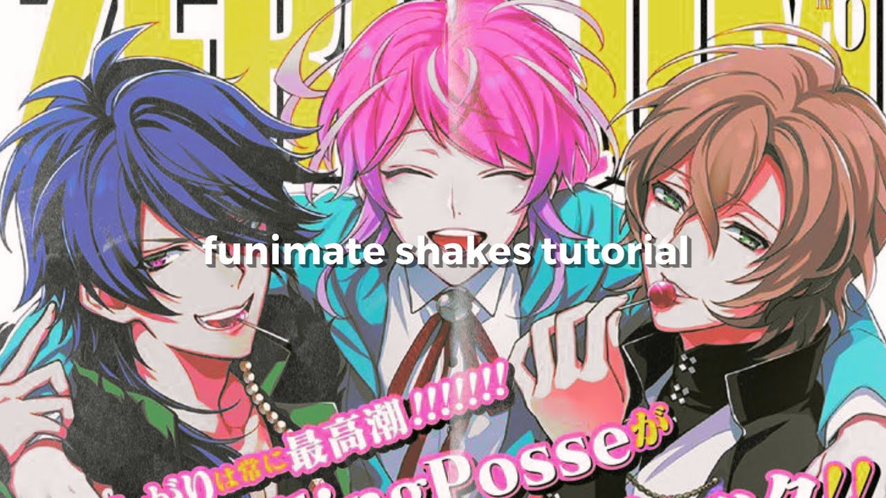 funimate shakes tutorial + qr codes - YouTube