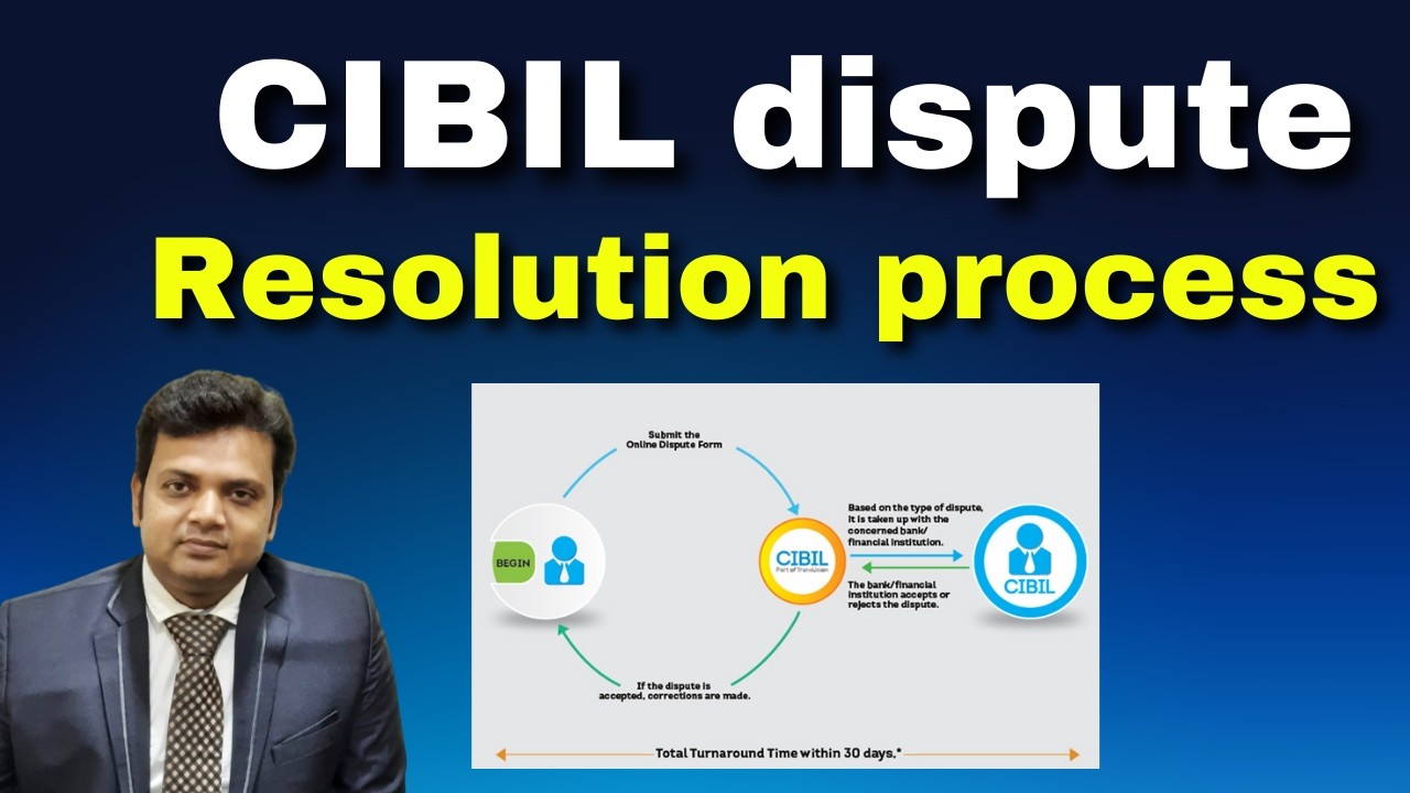 CIBIL Dispute Resolution Process - इसे और तेज़ कैसे बनाया जाए? - YouTube