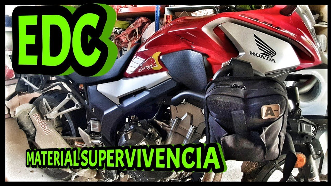 CÓMO ES MI EDC EN MOTO PARA EL DÍA A DÍA - YouTube