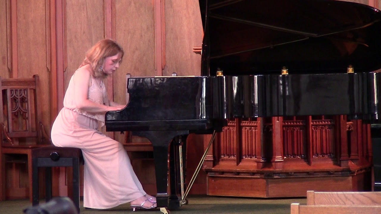 Jill Crossland plays JS Bach's Prelude and Fugue No. 14 from the Well ...