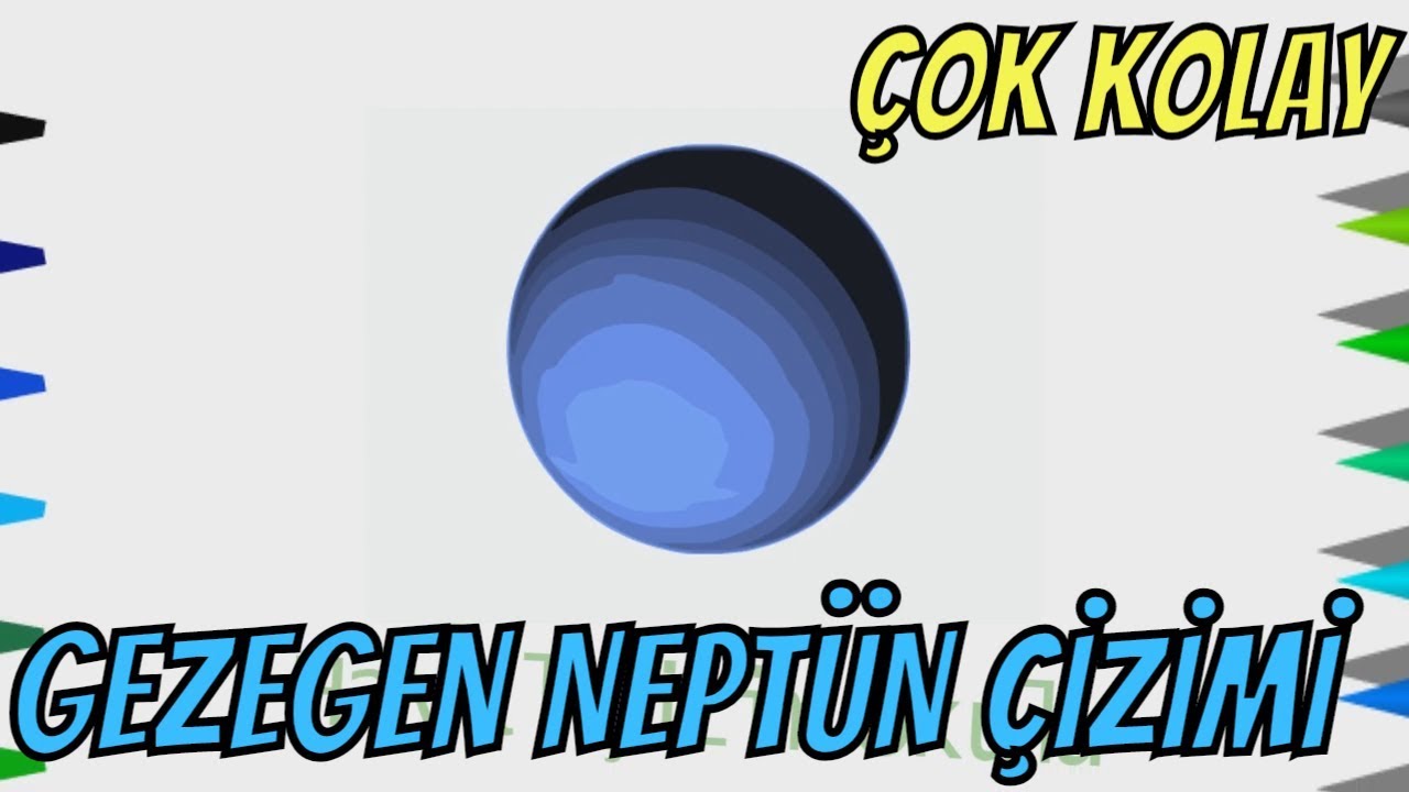 How to draw neptun? - YouTube