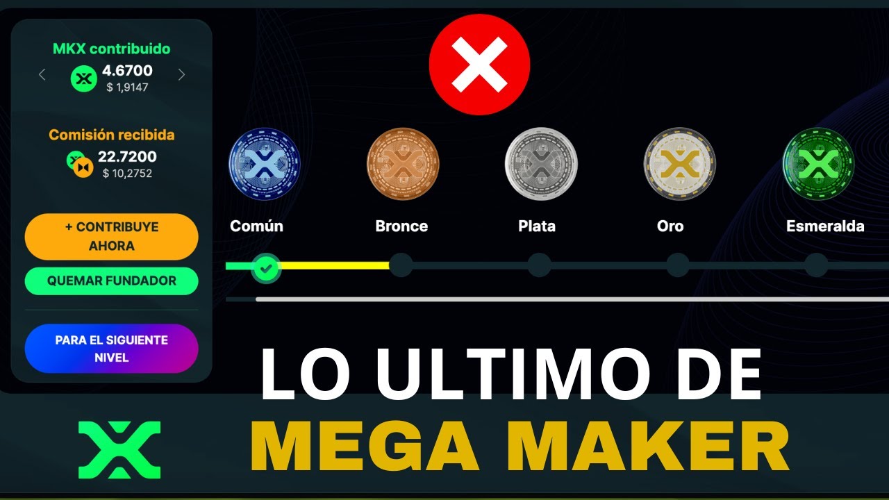 MEGA MAKER Actualización Founder Token, Maker Flip, Robo y mas Robo - YouTube