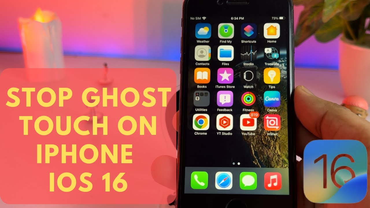 How To Stop Ghost Touch on iPhone iOS 16 - YouTube