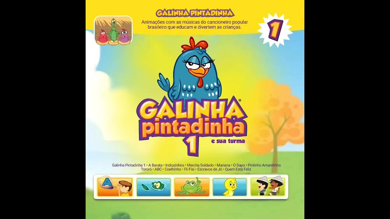 Galinha Pintadinha e sua turma, Vol.1 | CD COMPLETO • (2008) - YouTube