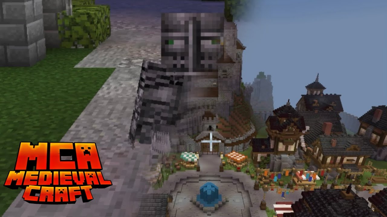 Prueba N°1 de Tutorial | MCA Medieval Craft Server RPG Java/Bedrock 1.20 - YouTube