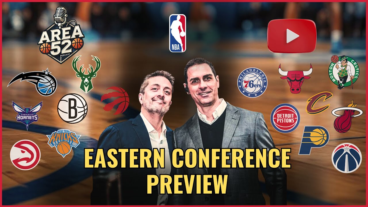 NBA 2025/26 - EASTERN CONFERENCE PREVIEW - YouTube