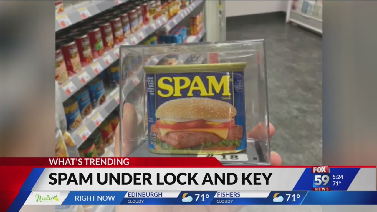 Spam under lock and key - YouTube