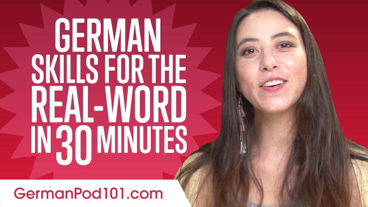 German Skills for the Real-Word: Spoken German Practice - YouTube