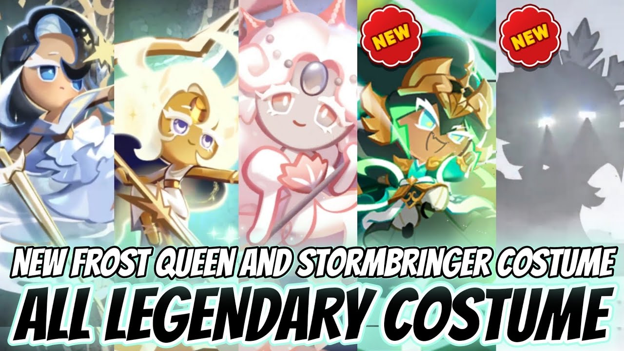 NEW FROST QUEEN COSTUME! ⚠️ All Legendary Costumes in CRK - YouTube