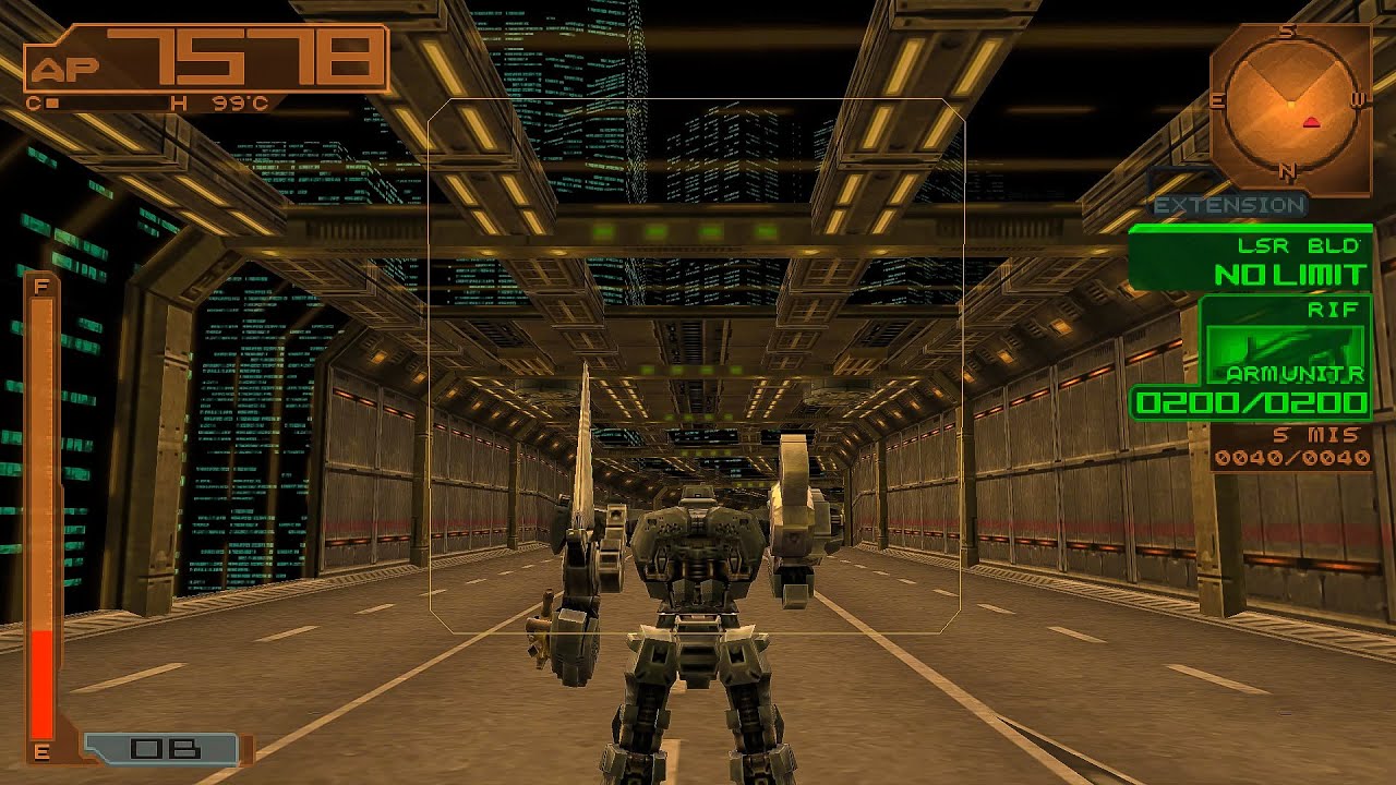 Armored Core 3 Portable • Gameplay (No Commentary) - YouTube