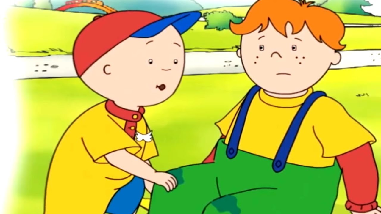 Caillou and the Playground Accident | Caillou | Cartoons for Kids ...
